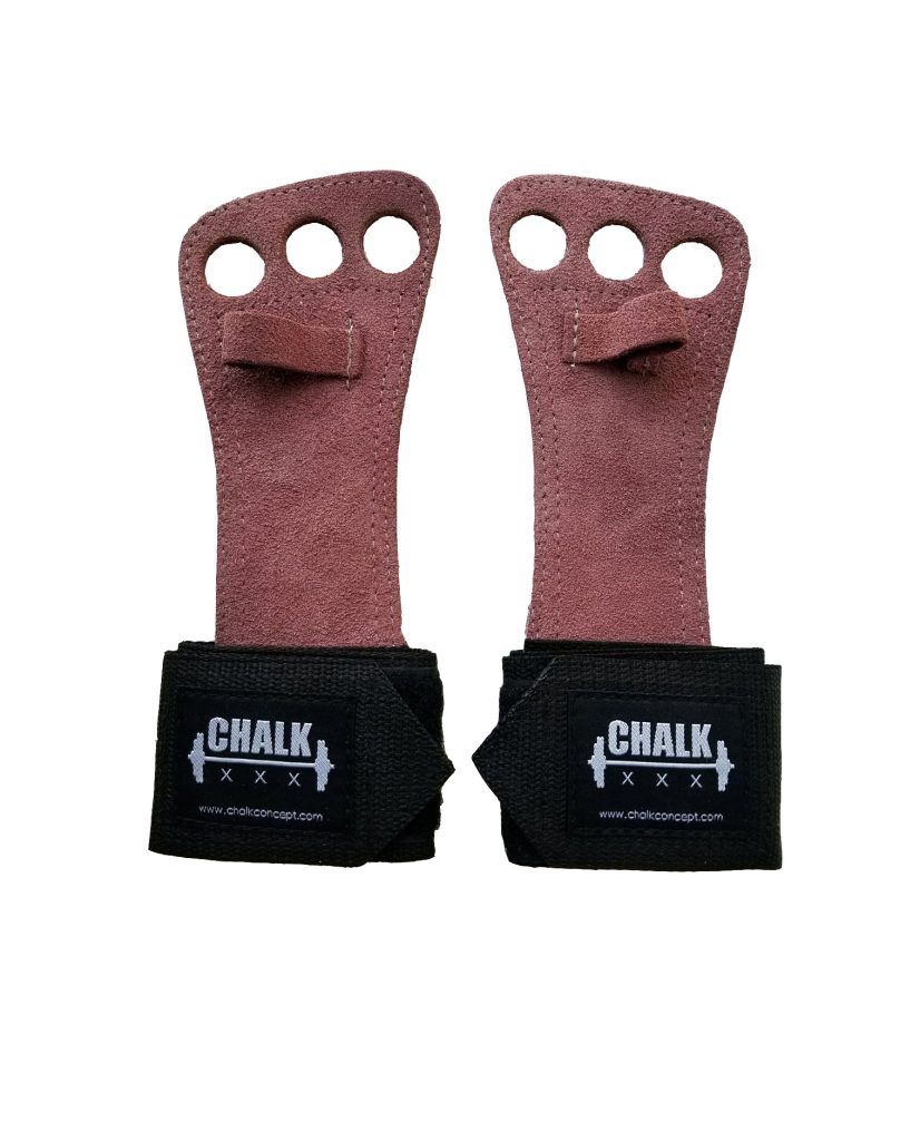 ROSE LEATHER HAND GRIPS – CHALK Concept